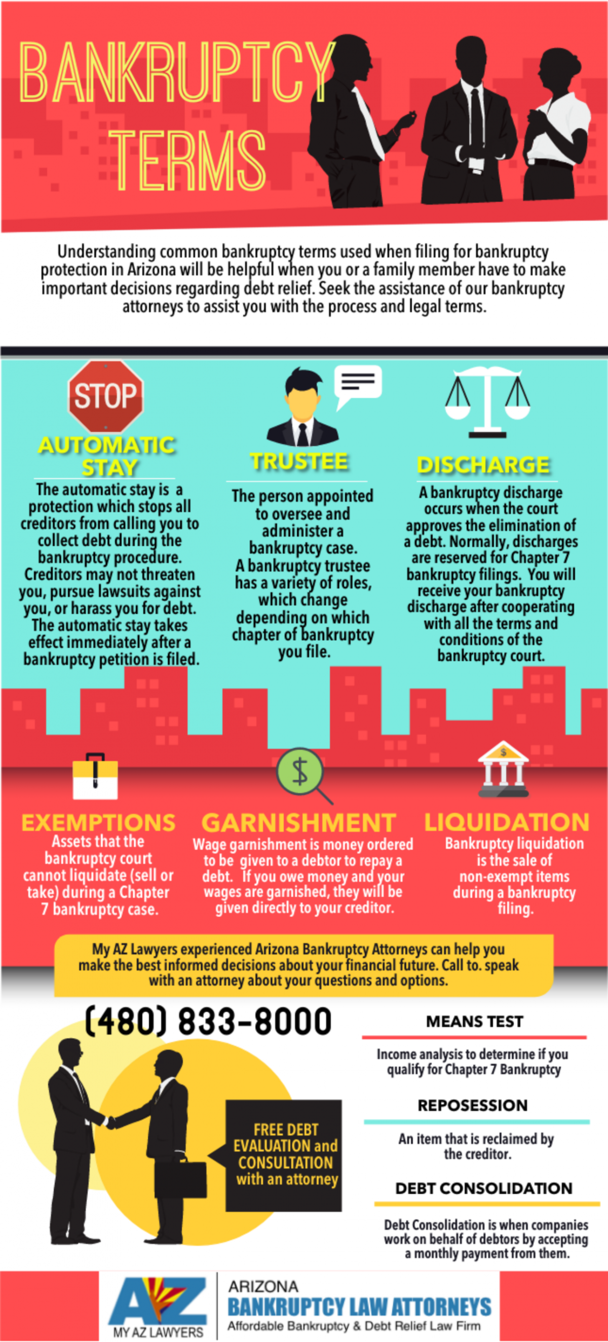 Common Bankruptcy Terms - My AZ Lawyers